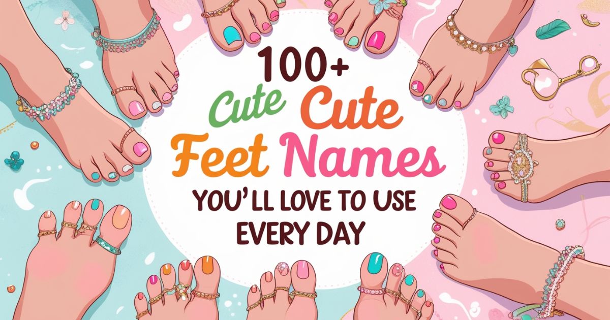 Cute Names For Selling Feet Pics