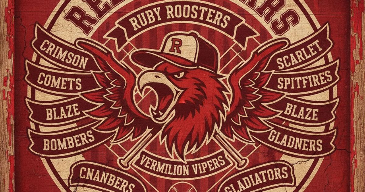 650 Best Red Team Names That Are Funny,Cool & Creative