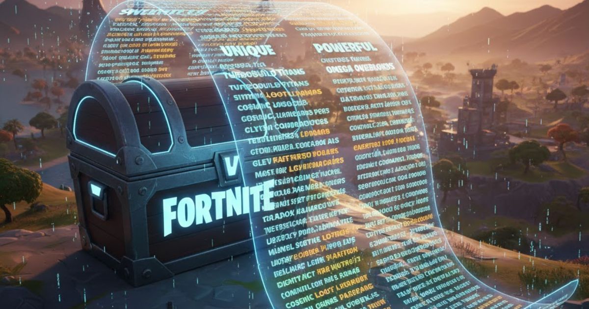 Ultimate Collection of 621 Fortnite Clan Names: